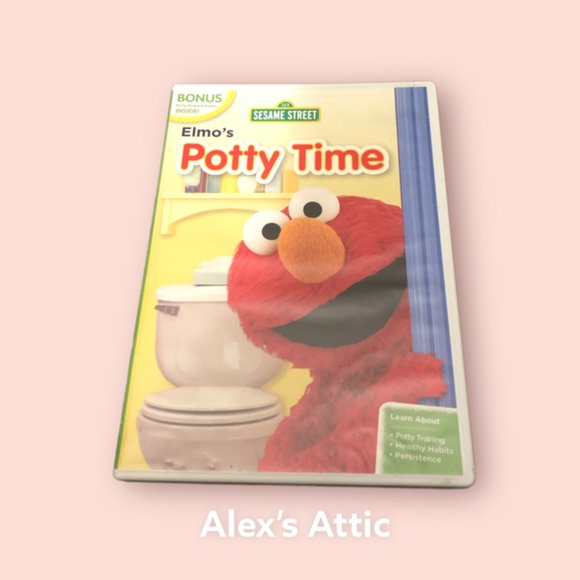 Media | Sesame Street Elmos Potty Time Dvd Very Good Preowned | Poshmark